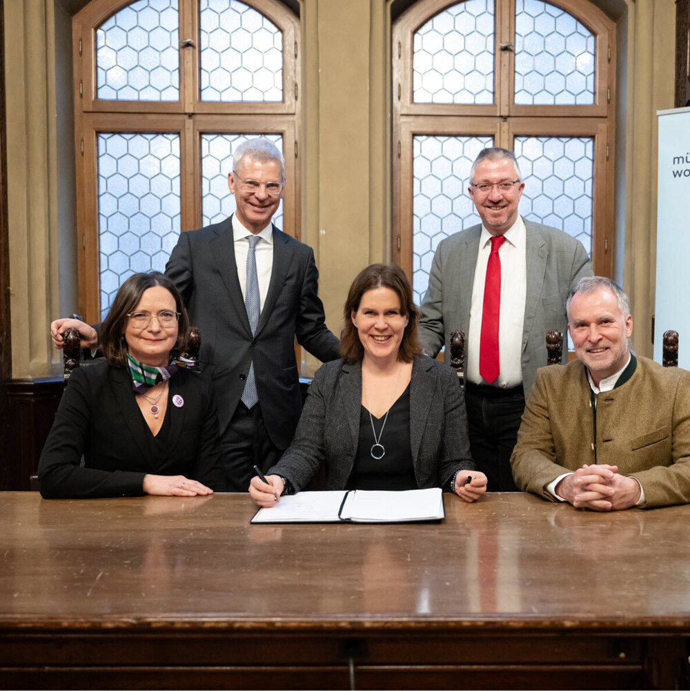 Münchner Wohnen wird besiegelt - 2023 - Magazin - Münchner Wohnen